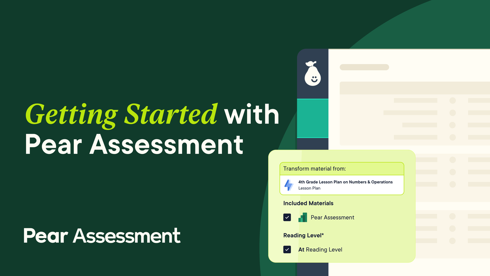 Getting Started with Pear Assessment - Blog | Pear Deck Learning